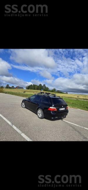 Black BMW 530 2006 in Cesis, with an engine capacity of 3.00 L and mileage of 400 thousand km for 4399 €, photo 11 on AUTOMOTO.COM.LV