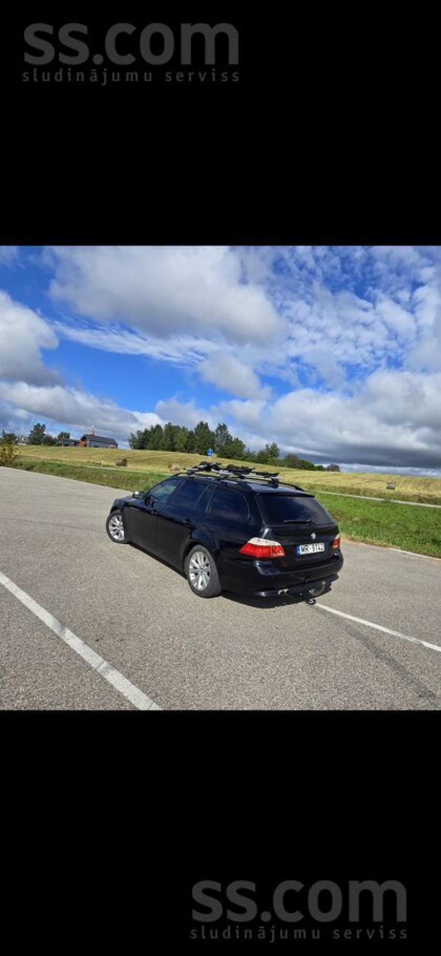 Black BMW 530 2006 in Cesis, with an engine capacity of 3.00 L and mileage of 400 thousand km for 4399 €, photo 11 on AUTOMOTO.COM.LV