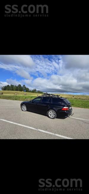 Black BMW 530 2006 in Cesis, with an engine capacity of 3.00 L and mileage of 400 thousand km for 4399 €, photo 12 on AUTOMOTO.COM.LV