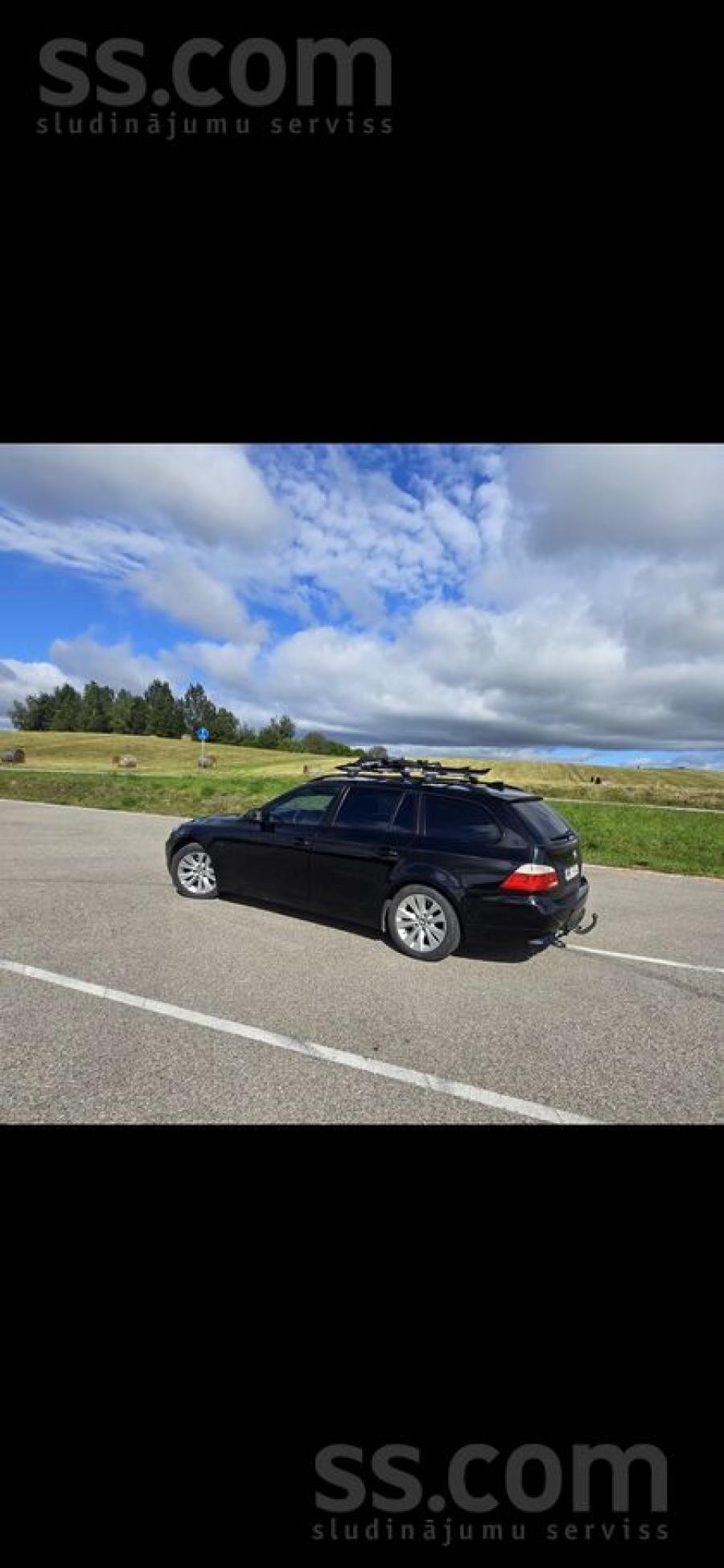 Black BMW 530 2006 in Cesis, with an engine capacity of 3.00 L and mileage of 400 thousand km for 4399 €, photo 12 on AUTOMOTO.COM.LV