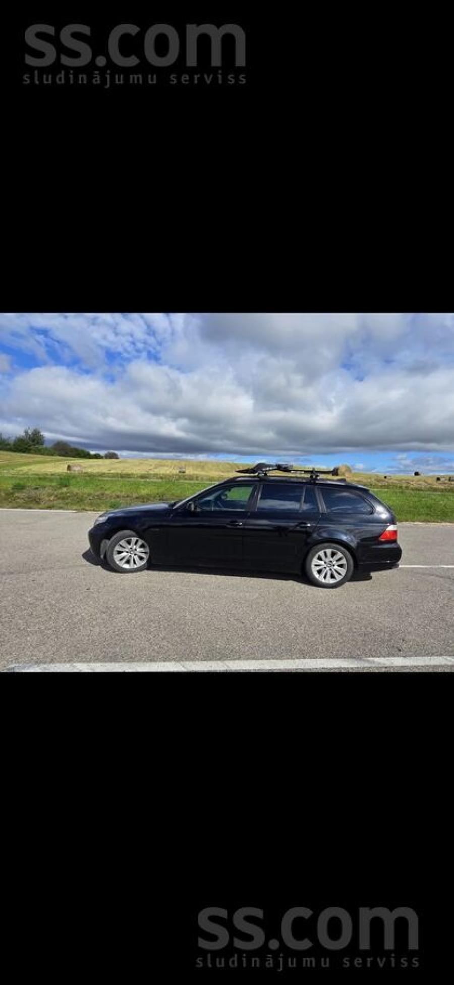 Black BMW 530 2006 in Cesis, with an engine capacity of 3.00 L and mileage of 400 thousand km for 4399 €, photo 13 on AUTOMOTO.COM.LV