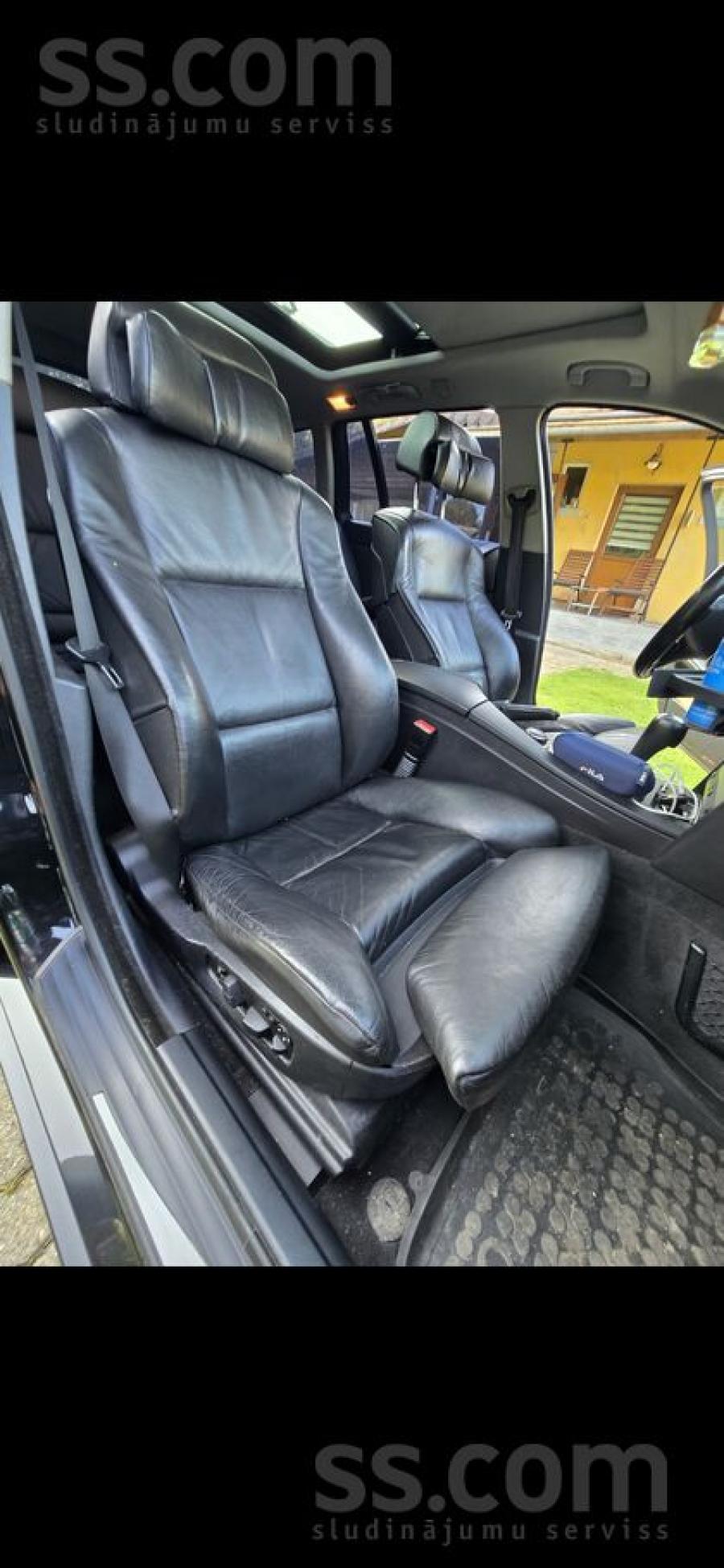 Black BMW 530 2006 in Cesis, with an engine capacity of 3.00 L and mileage of 400 thousand km for 4399 €, photo 23 on AUTOMOTO.COM.LV