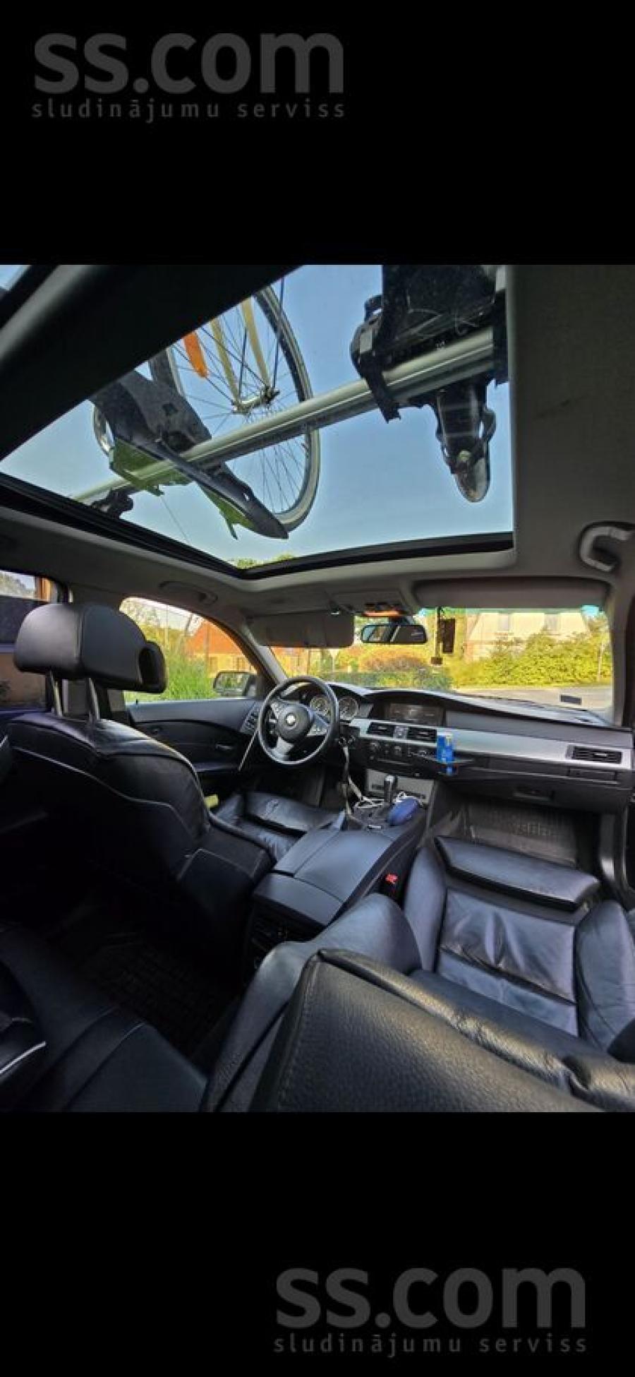 Black BMW 530 2006 in Cesis, with an engine capacity of 3.00 L and mileage of 400 thousand km for 4399 €, photo 25 on AUTOMOTO.COM.LV