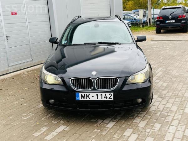 Black BMW 530 2006 in Riga, with an engine capacity of 3.00 L and mileage of 416 thousand km for 2900 €, photo 2 on AUTOMOTO.COM.LV