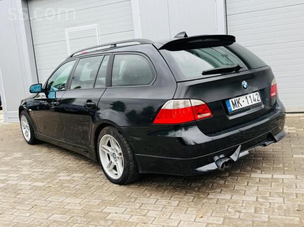 Black BMW 530 2006 in Riga, with an engine capacity of 3.00 L and mileage of 416 thousand km for 2900 €, photo 5 on AUTOMOTO.COM.LV