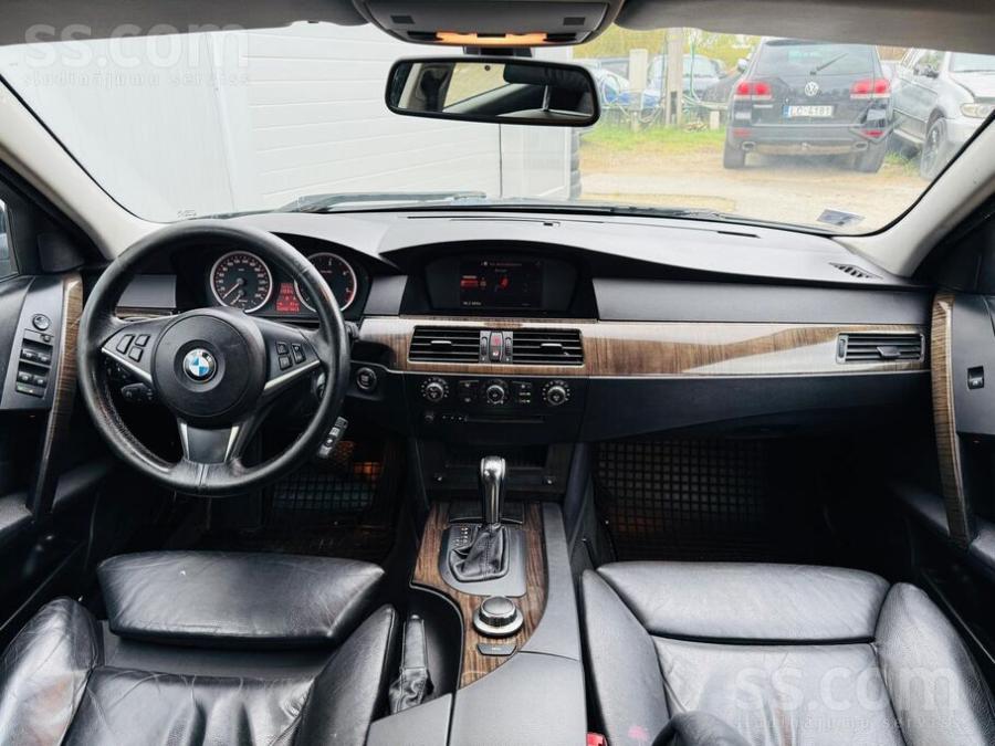 Melns BMW 530 2006 Rīga, ar dzinēja tilpumu 3.00 L un nobraukumu 416 tūkst. km par 2900 €, foto 7 vietnē AUTOMOTO.COM.LV