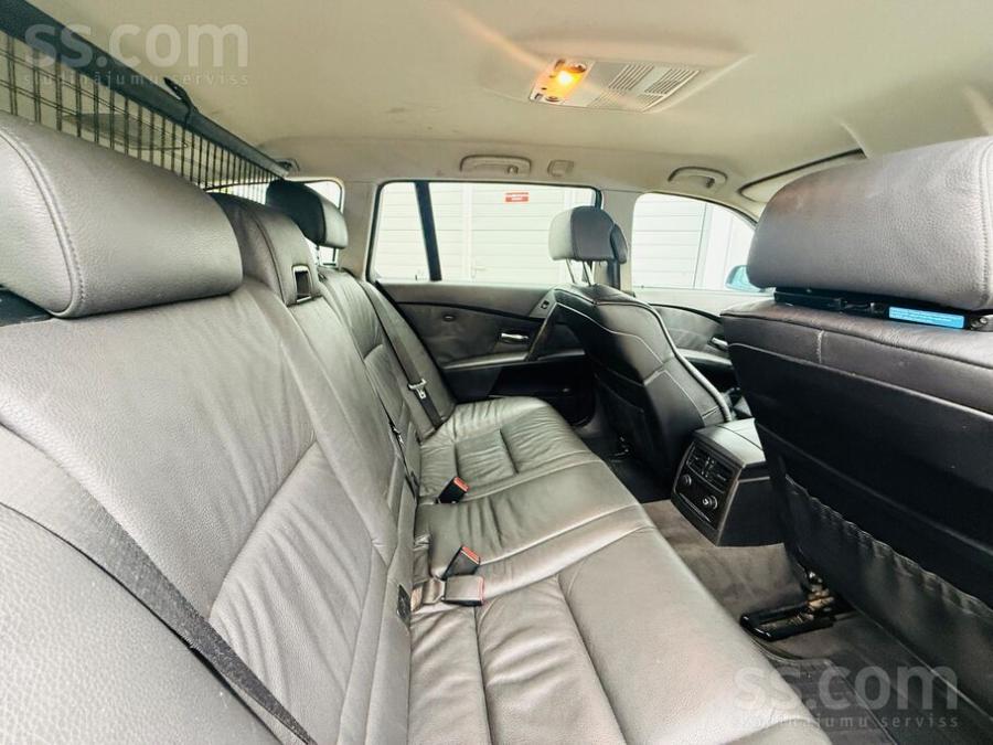 Melns BMW 530 2006 Rīga, ar dzinēja tilpumu 3.00 L un nobraukumu 416 tūkst. km par 2900 €, foto 9 vietnē AUTOMOTO.COM.LV