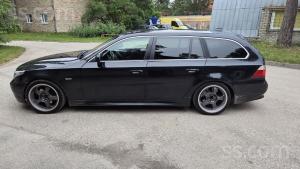 Black BMW 530 2006 in Riga, with an engine capacity of 3.00 L and mileage of 450 thousand km for 3500 €, photo 3 on AUTOMOTO.COM.LV