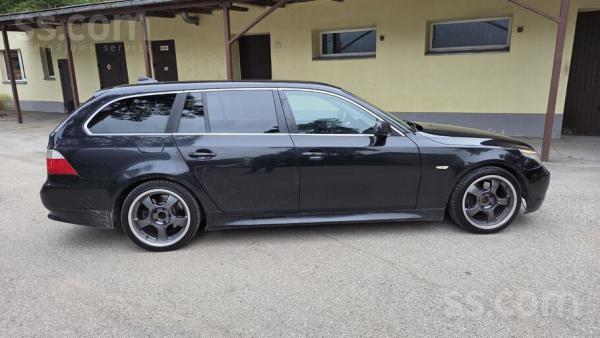 Melns BMW 530 2006 Rīga, ar dzinēja tilpumu 3.00 L un nobraukumu 450 tūkst. km par 3500 €, foto 3 vietnē AUTOMOTO.COM.LV