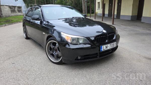 Melns BMW 530 2006 Rīga, ar dzinēja tilpumu 3.00 L un nobraukumu 450 tūkst. km par 3500 €, foto 4 vietnē AUTOMOTO.COM.LV
