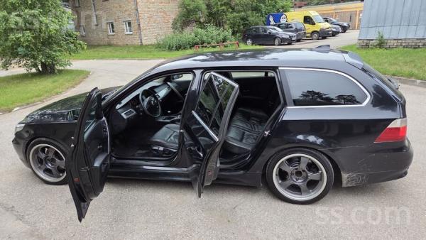Melns BMW 530 2006 Rīga, ar dzinēja tilpumu 3.00 L un nobraukumu 450 tūkst. km par 3500 €, foto 5 vietnē AUTOMOTO.COM.LV