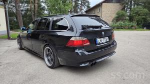 Black BMW 530 2006 in Riga, with an engine capacity of 3.00 L and mileage of 450 thousand km for 3500 €, photo 7 on AUTOMOTO.COM.LV
