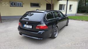 Black BMW 530 2006 in Riga, with an engine capacity of 3.00 L and mileage of 450 thousand km for 3500 €, photo 8 on AUTOMOTO.COM.LV