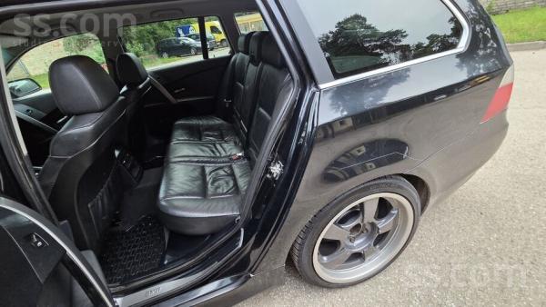 Melns BMW 530 2006 Rīga, ar dzinēja tilpumu 3.00 L un nobraukumu 450 tūkst. km par 3500 €, foto 8 vietnē AUTOMOTO.COM.LV