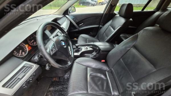 Melns BMW 530 2006 Rīga, ar dzinēja tilpumu 3.00 L un nobraukumu 450 tūkst. km par 3500 €, foto 9 vietnē AUTOMOTO.COM.LV