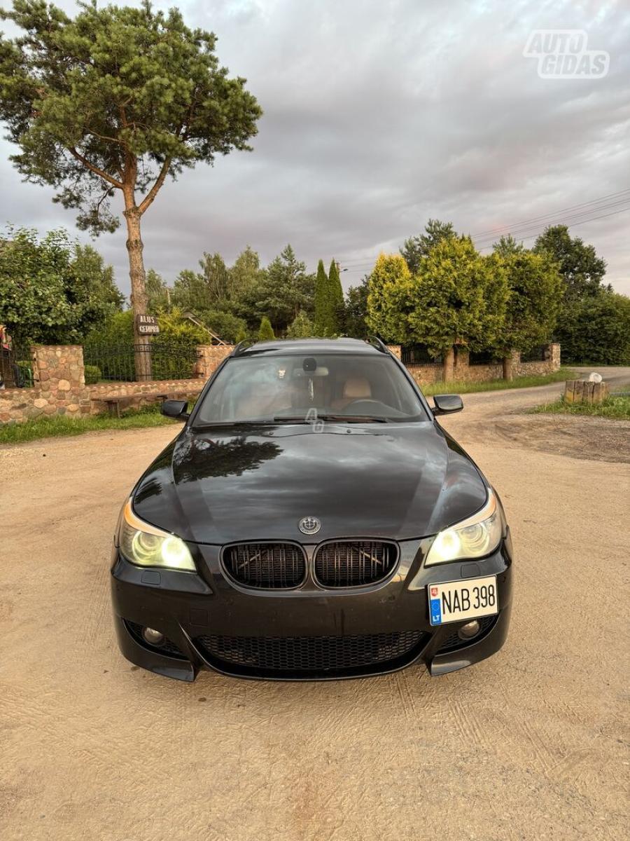 Melns BMW 530 2006 Viļņa, ar dzinēja tilpumu 3.00 L un nobraukumu 344 tūkst. km par 3800 €, foto 1 vietnē AUTOMOTO.COM.LV
