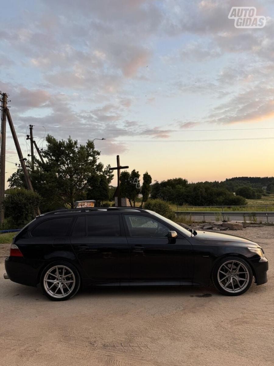 Melns BMW 530 2006 Viļņa, ar dzinēja tilpumu 3.00 L un nobraukumu 344 tūkst. km par 3800 €, foto 3 vietnē AUTOMOTO.COM.LV