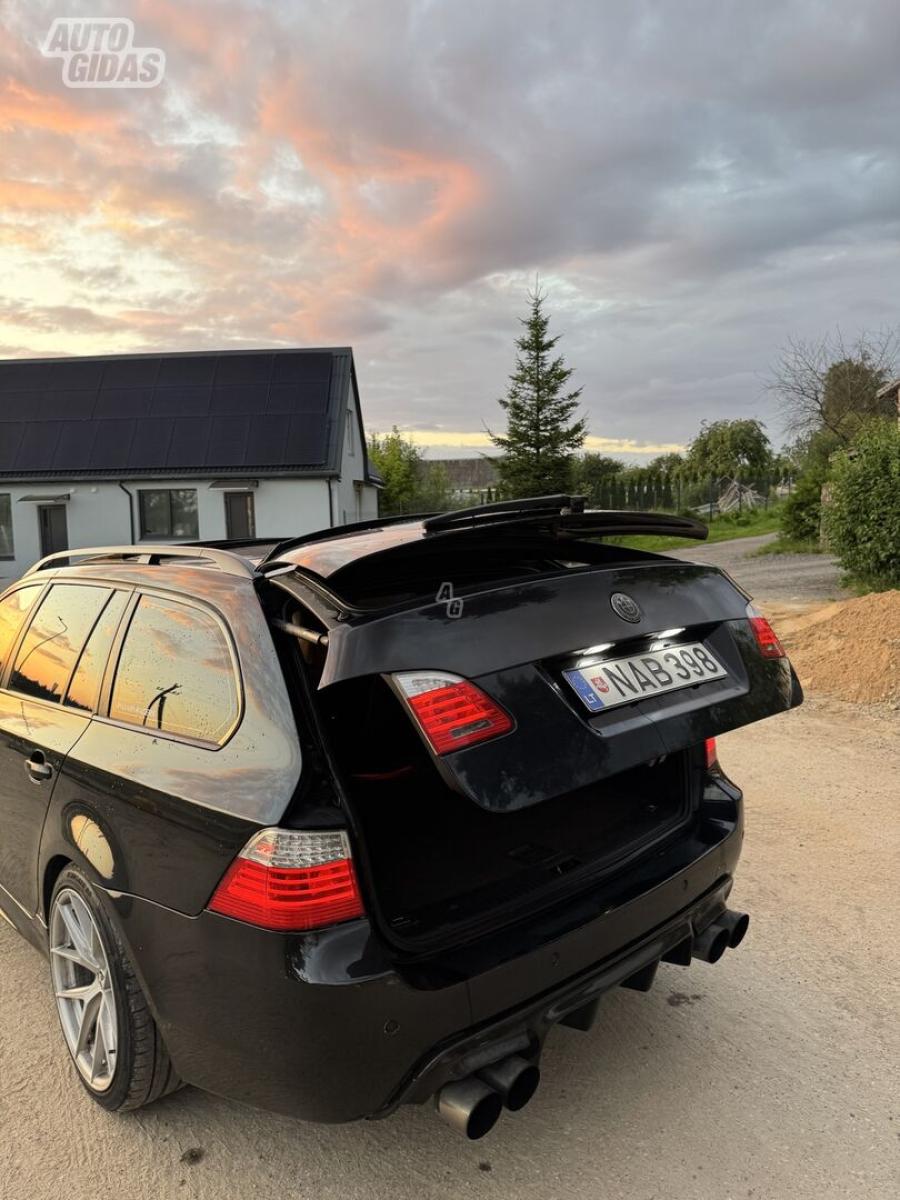 Melns BMW 530 2006 Viļņa, ar dzinēja tilpumu 3.00 L un nobraukumu 344 tūkst. km par 3800 €, foto 6 vietnē AUTOMOTO.COM.LV