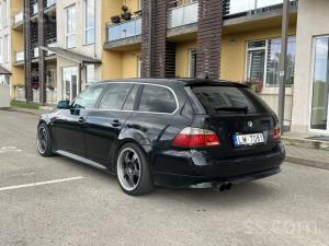 Black BMW 530 2006 in Riga, with an engine capacity of 3.00 L and mileage of 400 thousand km for 2570 €, photo 5 on AUTOMOTO.COM.LV
