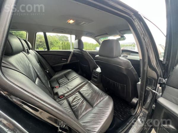 Melns BMW 530 2006 Rīga, ar dzinēja tilpumu 3.00 L un nobraukumu 400 tūkst. km par 2570 €, foto 7 vietnē AUTOMOTO.COM.LV