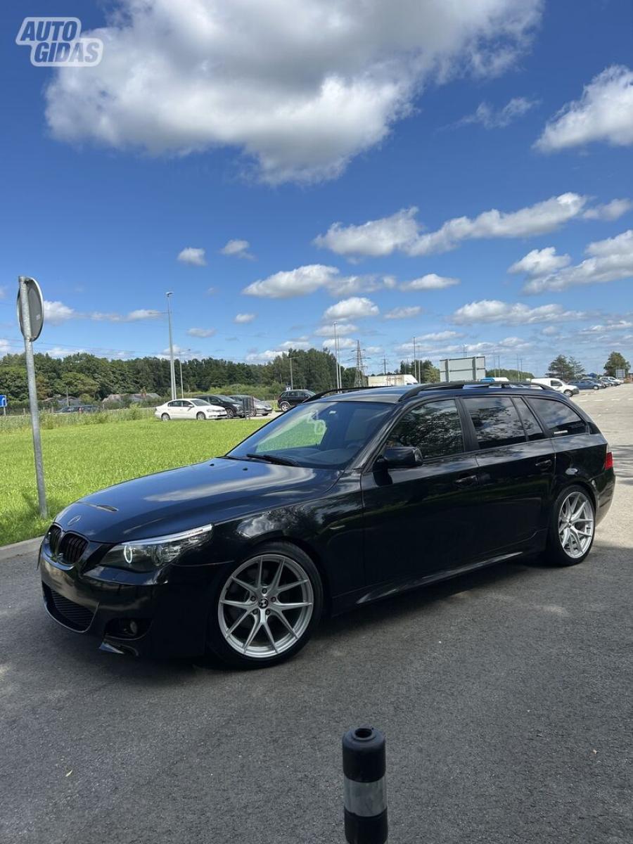 Black BMW 530 2006 in Kaunas, with an engine capacity of 3.00 L and mileage of 345 thousand km for 4750 €, photo 1 on AUTOMOTO.COM.LV