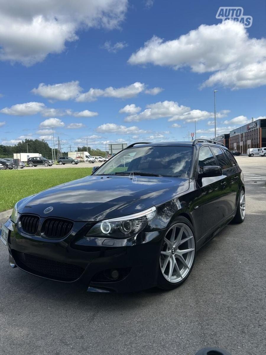 Black BMW 530 2006 in Kaunas, with an engine capacity of 3.00 L and mileage of 345 thousand km for 4750 €, photo 5 on AUTOMOTO.COM.LV