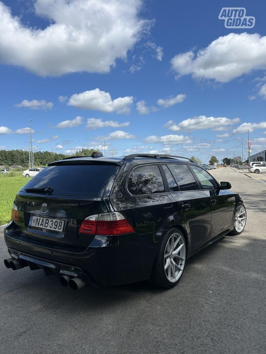 Black BMW 530 2006 in Kaunas, with an engine capacity of 3.00 L and mileage of 345 thousand km for 4750 €, photo 6 on AUTOMOTO.COM.LV
