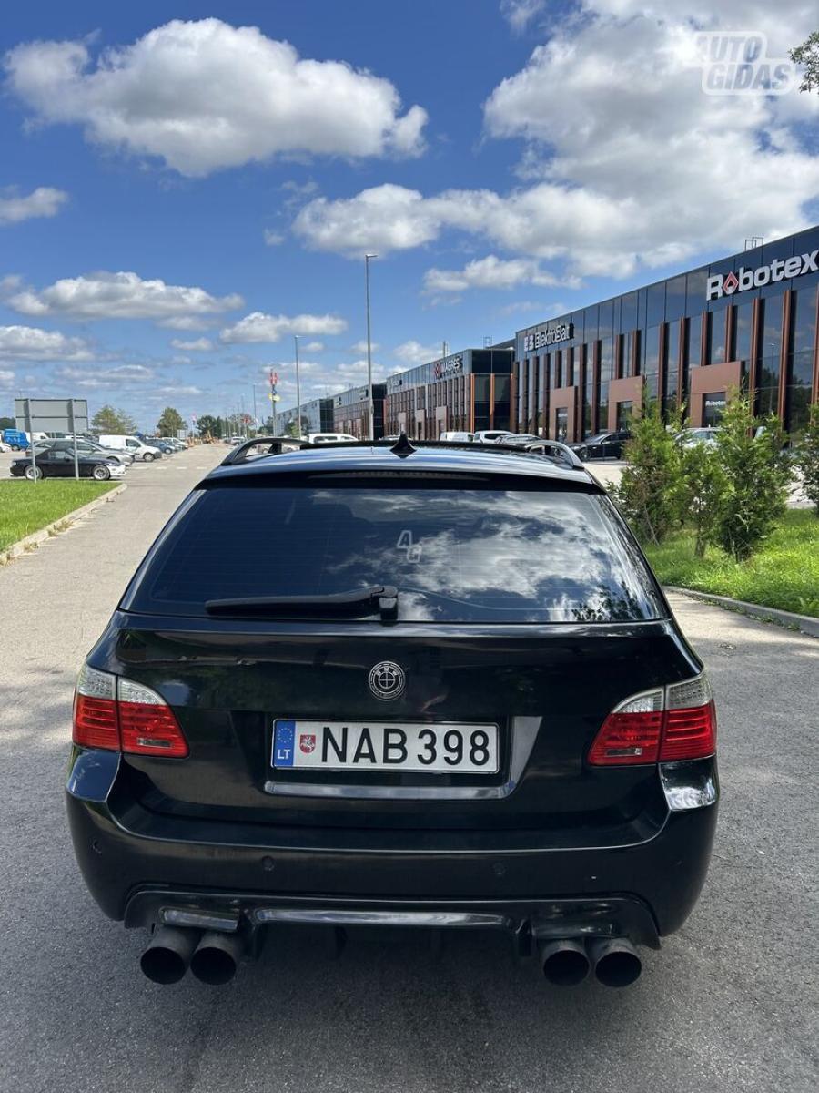 Black BMW 530 2006 in Kaunas, with an engine capacity of 3.00 L and mileage of 345 thousand km for 4750 €, photo 7 on AUTOMOTO.COM.LV