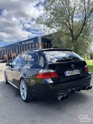 Black BMW 530 2006 in Kaunas, with an engine capacity of 3.00 L and mileage of 345 thousand km for 4750 €, photo 8 on AUTOMOTO.COM.LV