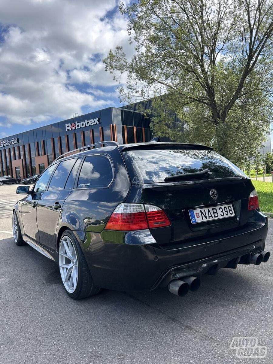 Black BMW 530 2006 in Kaunas, with an engine capacity of 3.00 L and mileage of 345 thousand km for 4750 €, photo 8 on AUTOMOTO.COM.LV