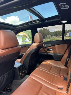 Black BMW 530 2006 in Kaunas, with an engine capacity of 3.00 L and mileage of 345 thousand km for 4750 €, photo 20 on AUTOMOTO.COM.LV