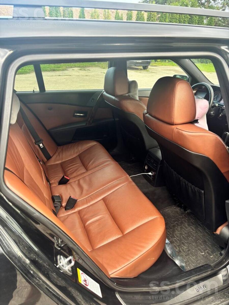 Melns BMW 530 2006 Balvi, ar dzinēja tilpumu 3.00 L un nobraukumu 420 tūkst. km par 4000 €, foto 7 vietnē AUTOMOTO.COM.LV