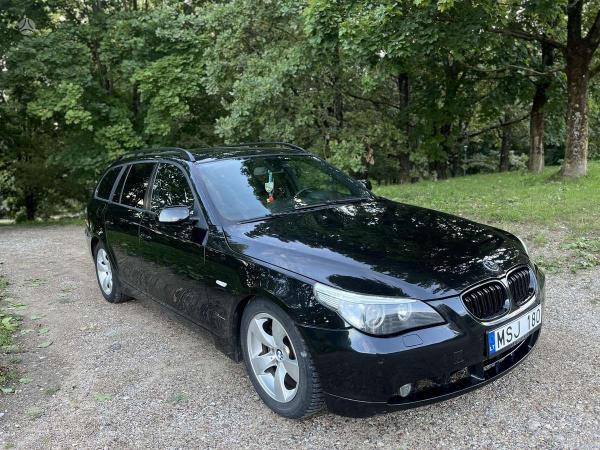 Melns BMW 530 2006 Viļņa, ar dzinēja tilpumu 2.99 L un nobraukumu 277 tūkst. km par 2800 €, foto 4 vietnē AUTOMOTO.COM.LV