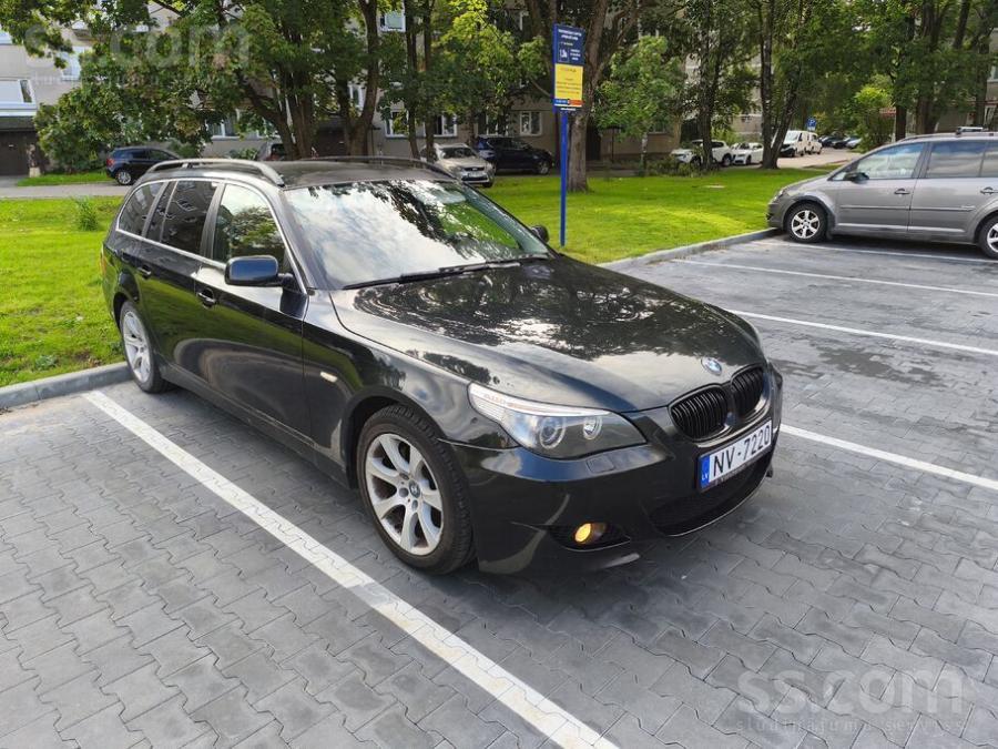 Melns BMW 530 2006 Rīga, ar dzinēja tilpumu 3.00 L un nobraukumu 438 tūkst. km par 3200 €, foto 3 vietnē AUTOMOTO.COM.LV