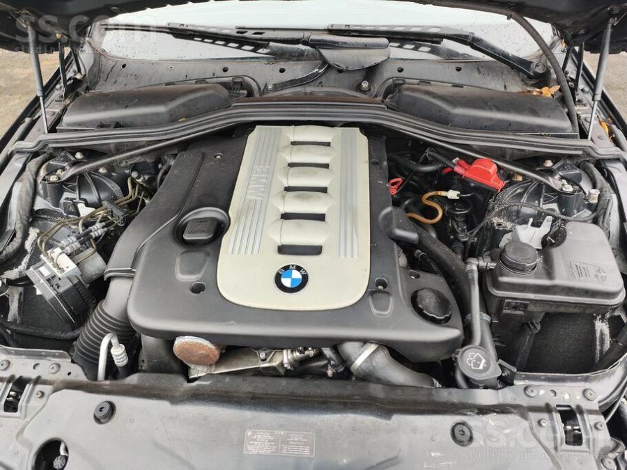Melns BMW 530 2006 Rīga, ar dzinēja tilpumu 3.00 L un nobraukumu 438 tūkst. km par 3200 €, foto 8 vietnē AUTOMOTO.COM.LV