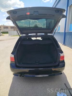 Black BMW 530 2006 in Daugavpils, with an engine capacity of 3.00 L and mileage of 378 thousand km for 4200 €, photo 6 on AUTOMOTO.COM.LV