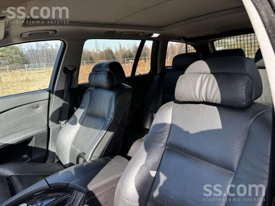 Melns BMW 530 2006 Rīga, ar dzinēja tilpumu 3.00 L un nobraukumu 362 tūkst. km par 3300 €, foto 8 vietnē AUTOMOTO.COM.LV