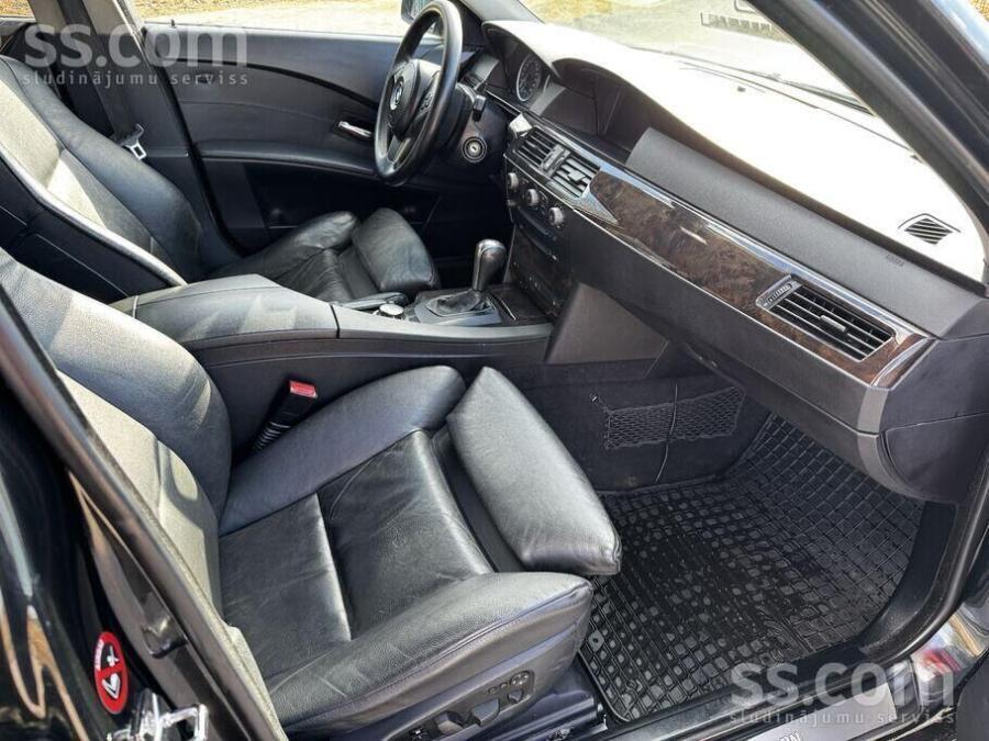Melns BMW 530 2006 Rīga, ar dzinēja tilpumu 3.00 L un nobraukumu 362 tūkst. km par 3300 €, foto 9 vietnē AUTOMOTO.COM.LV