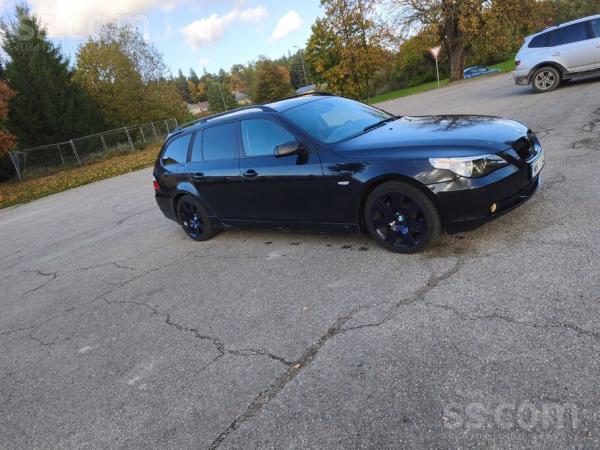 Melns BMW 530 2006 Tukums, ar dzinēja tilpumu 3.00 L un nobraukumu 417 tūkst. km par 3500 €, foto 1 vietnē AUTOMOTO.COM.LV