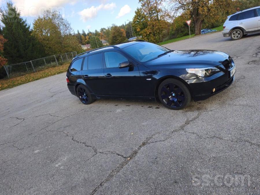Melns BMW 530 2006 Tukums, ar dzinēja tilpumu 3.00 L un nobraukumu 417 tūkst. km par 3500 €, foto 1 vietnē AUTOMOTO.COM.LV