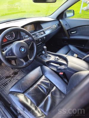 Melns BMW 530 2006 Tukums, ar dzinēja tilpumu 3.00 L un nobraukumu 417 tūkst. km par 3500 €, foto 8 vietnē AUTOMOTO.COM.LV
