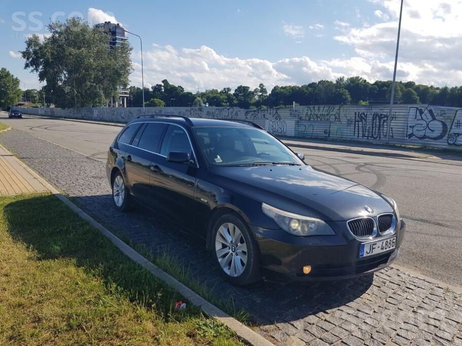 Melns BMW 530 2006 Rīga, ar dzinēja tilpumu 3.00 L un nobraukumu 363 tūkst. km par 3600 €, foto 1 vietnē AUTOMOTO.COM.LV