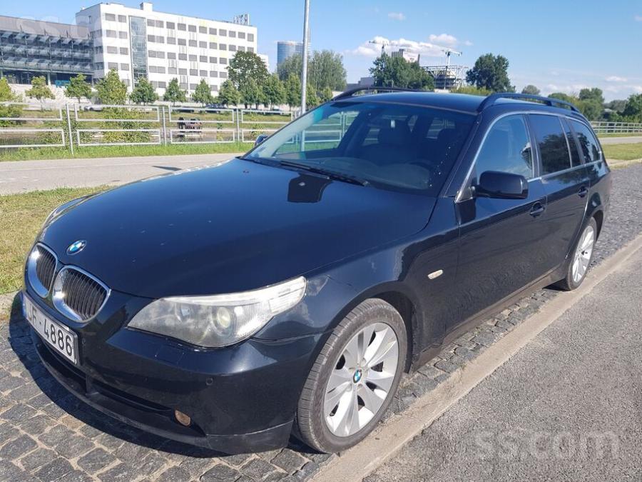 Melns BMW 530 2006 Rīga, ar dzinēja tilpumu 3.00 L un nobraukumu 363 tūkst. km par 3600 €, foto 3 vietnē AUTOMOTO.COM.LV