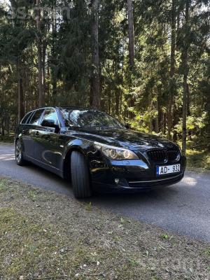 Black BMW 530 2007 in Daugavpils, with an engine capacity of 3.00 L and mileage of 346 thousand km for 4900 €, photo 2 on AUTOMOTO.COM.LV