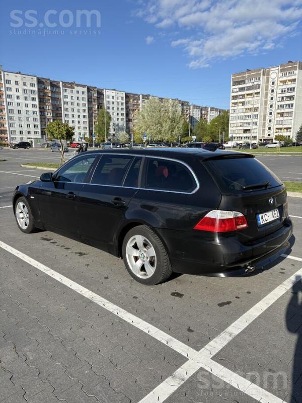 Melns BMW 530 2007 Rīga, ar dzinēja tilpumu 3.00 L un nobraukumu 328 tūkst. km par 3900 €, foto 2 vietnē AUTOMOTO.COM.LV