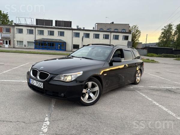 Melns BMW 530 2007 Ogre, ar dzinēja tilpumu 3.00 L un nobraukumu 341 tūkst. km par 27500 €, foto 1 vietnē AUTOMOTO.COM.LV