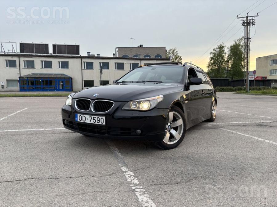 Melns BMW 530 2007 Ogre, ar dzinēja tilpumu 3.00 L un nobraukumu 341 tūkst. km par 27500 €, foto 3 vietnē AUTOMOTO.COM.LV