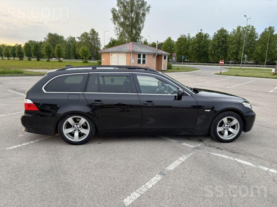 Melns BMW 530 2007 Ogre, ar dzinēja tilpumu 3.00 L un nobraukumu 341 tūkst. km par 27500 €, foto 8 vietnē AUTOMOTO.COM.LV
