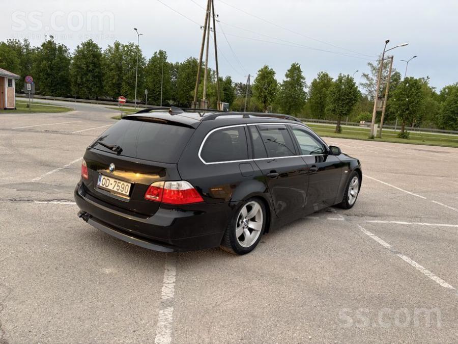 Melns BMW 530 2007 Ogre, ar dzinēja tilpumu 3.00 L un nobraukumu 341 tūkst. km par 27500 €, foto 12 vietnē AUTOMOTO.COM.LV