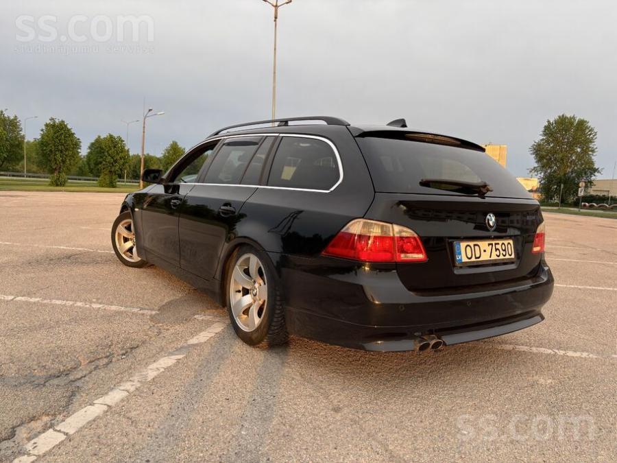 Melns BMW 530 2007 Ogre, ar dzinēja tilpumu 3.00 L un nobraukumu 341 tūkst. km par 27500 €, foto 15 vietnē AUTOMOTO.COM.LV